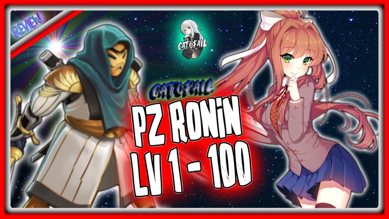 😐 PZ RONIN REVIEW LV 1-100 ☹️MONSTER RENEGADO REGULAR /MONSTER LEGENDS ...