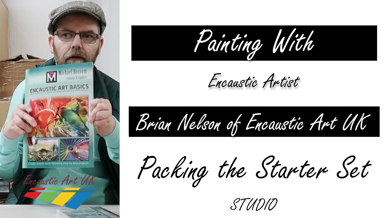Encaustic Art - Starter Set Studio - Behind the Scenes - YouTube