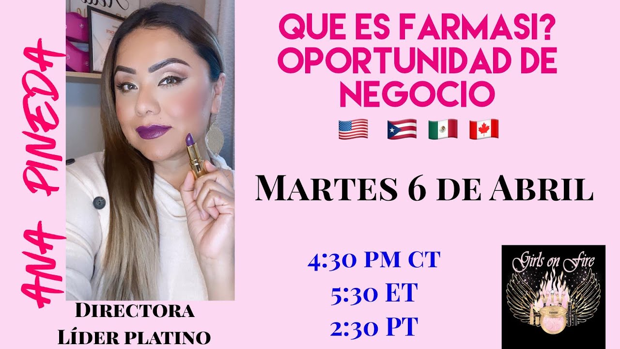 QUE ES FARMASI? OPORTUNIDAD DE NEGOCIO USA, PUERTO RICO, MEXICO,CANADA ...