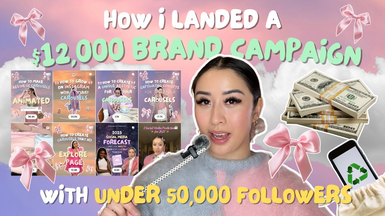 HOW TO LAND YOUR BIGGEST BRAND COLLAB YET | My Highest Paid $12,000 ...
