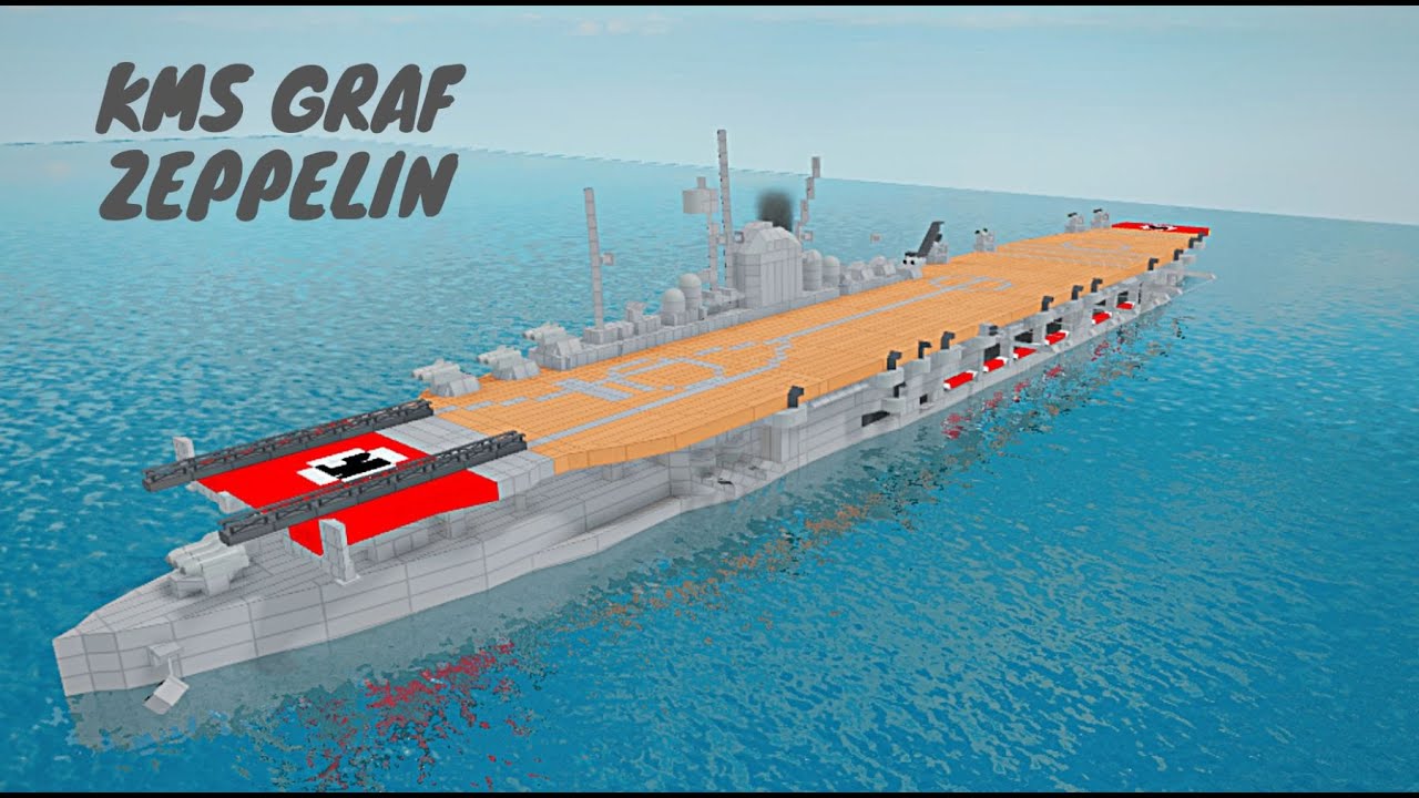KMS Graf Zeppelin Showcase | Roblox Plane Crazy - YouTube