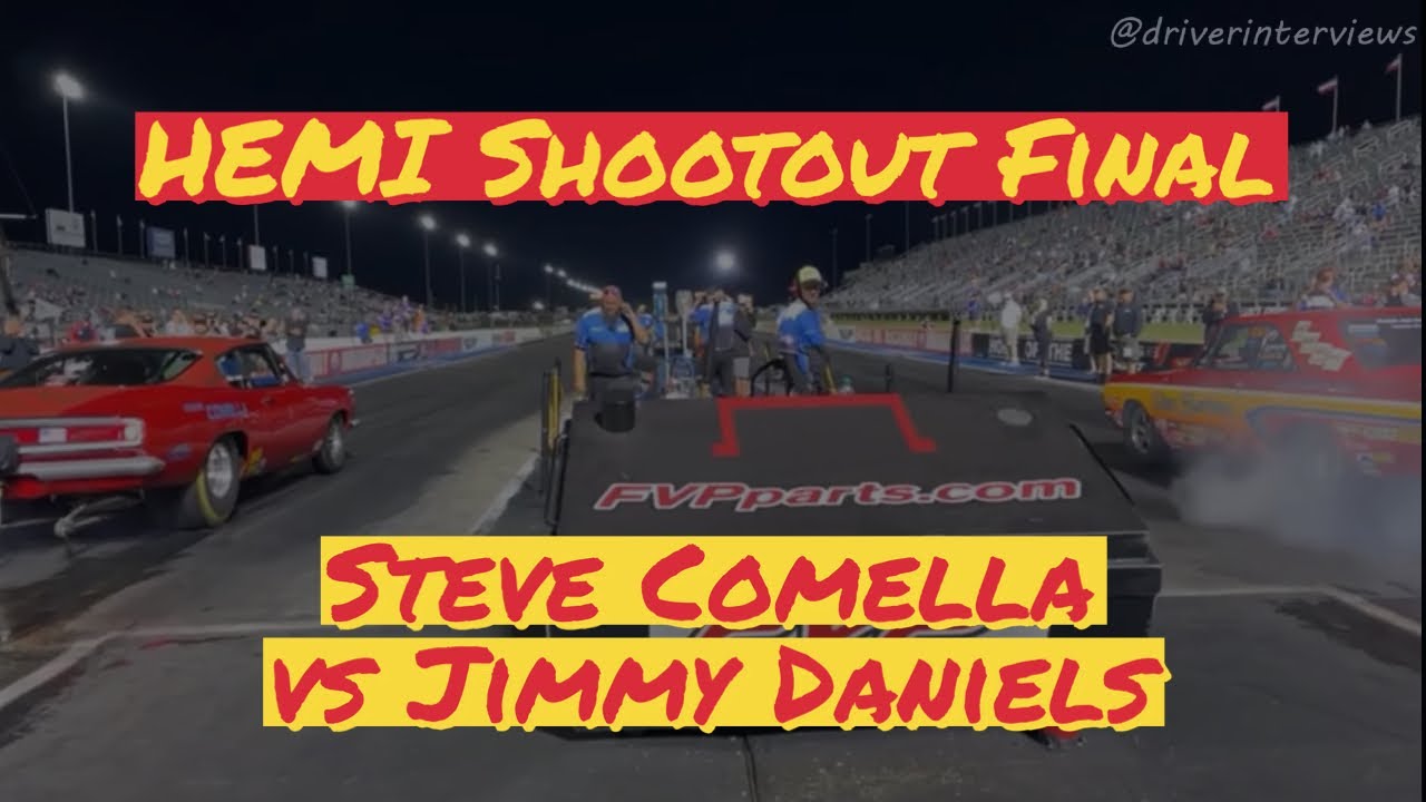 HEMI Shootout FINAL Indy 2021 NHRA US Nationals Steve Comella Jimmy ...
