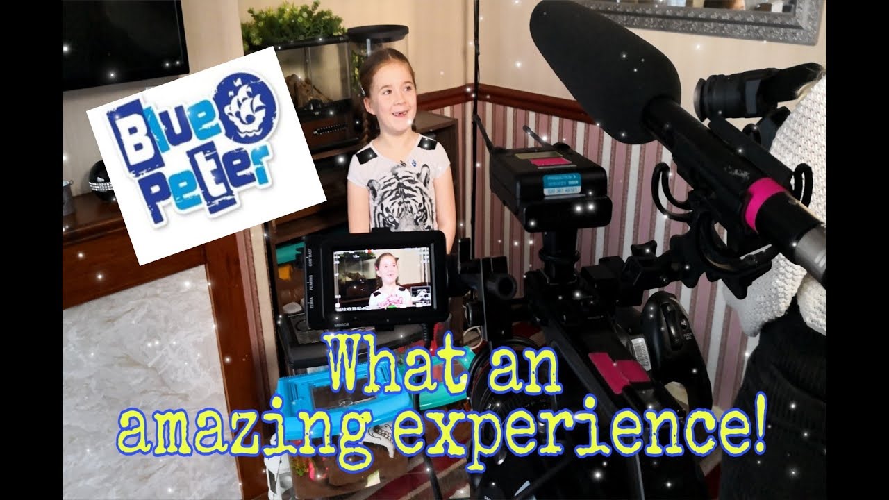 Blue Peter Filming - Watch me on TV!! - YouTube
