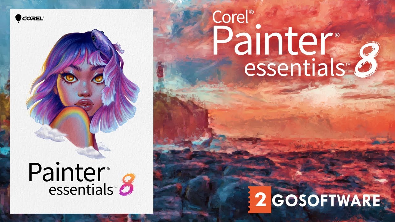 Introducing Corel Painter essentials 8 - YouTube