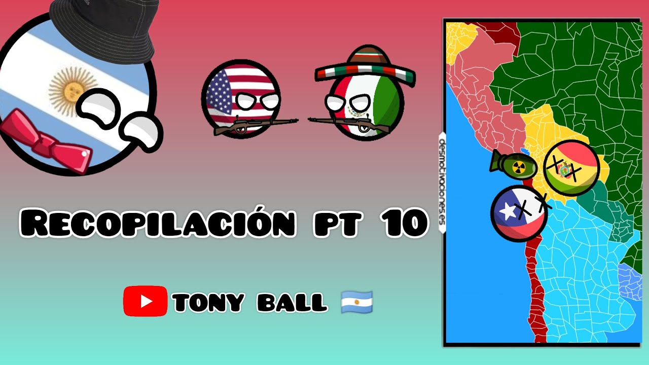 Recopilación de mis videos de countryballs pt 10 #countryballs - YouTube