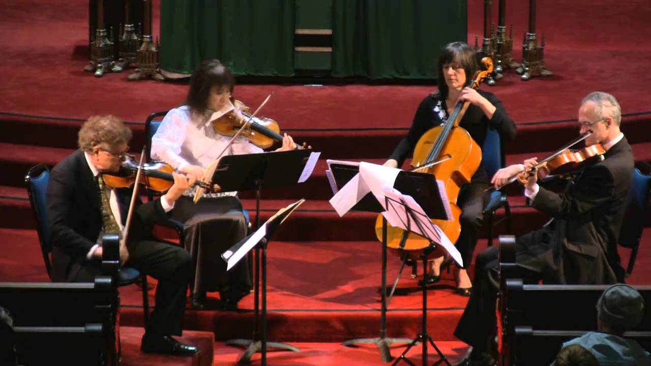Ariel String Quartet perform Franz Schubert 'Death and the Maiden' Mvt ...