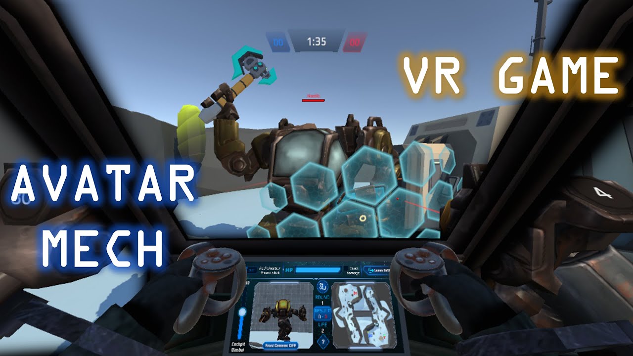 Avatar Mech - VR Meta Quest multiplayer game with arm exoskeleton ...
