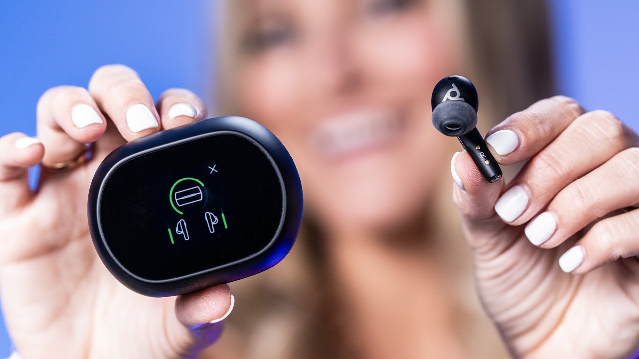 LCD Headphone Case!? New HP Poly Voyager Earbuds! - YouTube