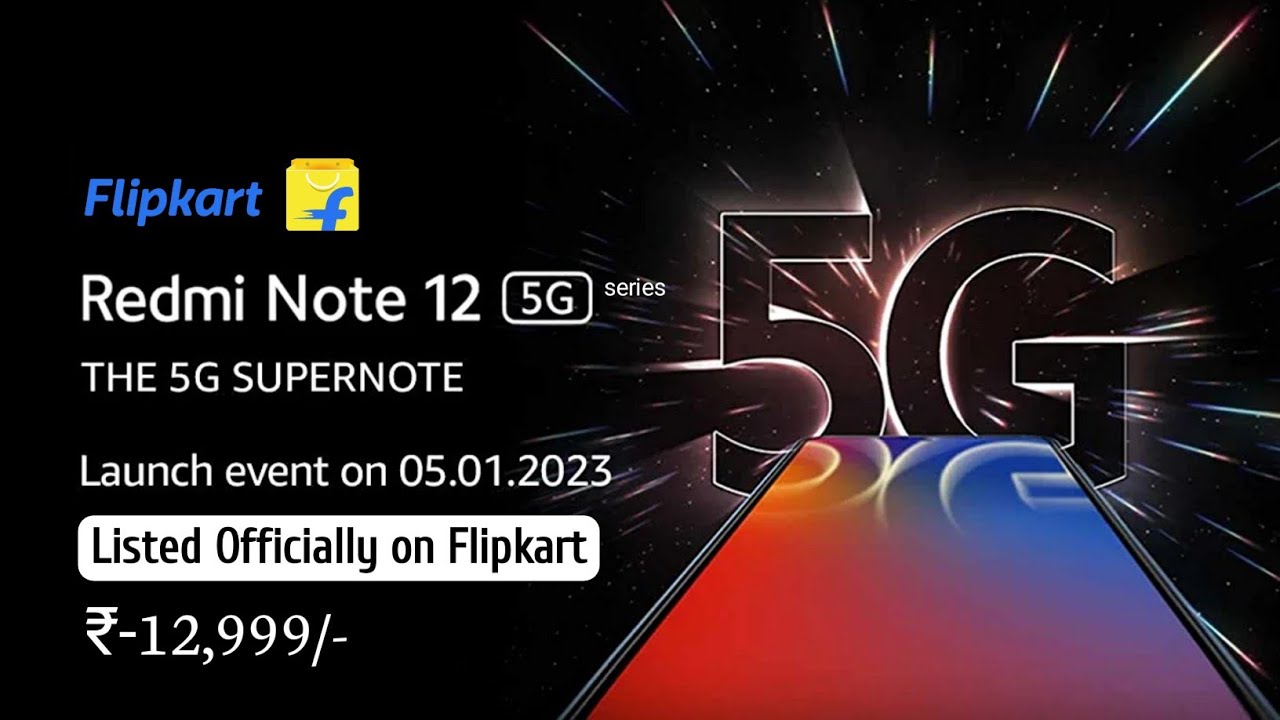 Redmi Note 12 Pro & Pro+ listed officially on Flipkart ₹-12,999 ...