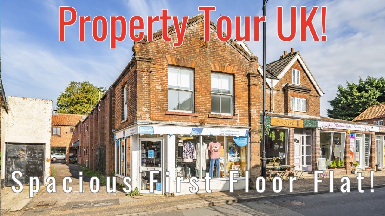 PROPERTY TOUR UK Town Centre Flat! For Sale £110,000 Watton, Norfolk ...