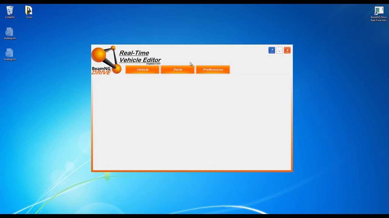 BeamNG Drive - Real-Time Vehicle Editor - UI Overview Part001 - YouTube