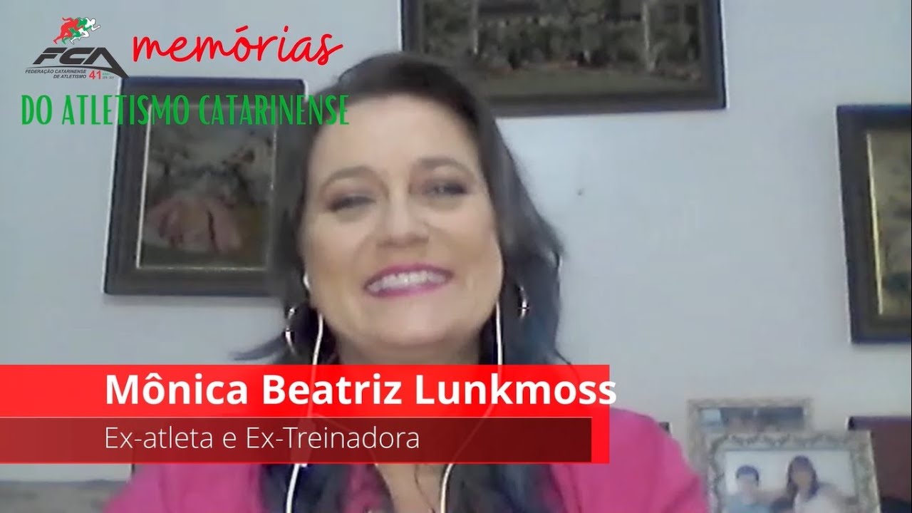 Memórias do Atletismo Catarinense | Vídeo 22 - Mônica Beatriz Lunkmoss ...