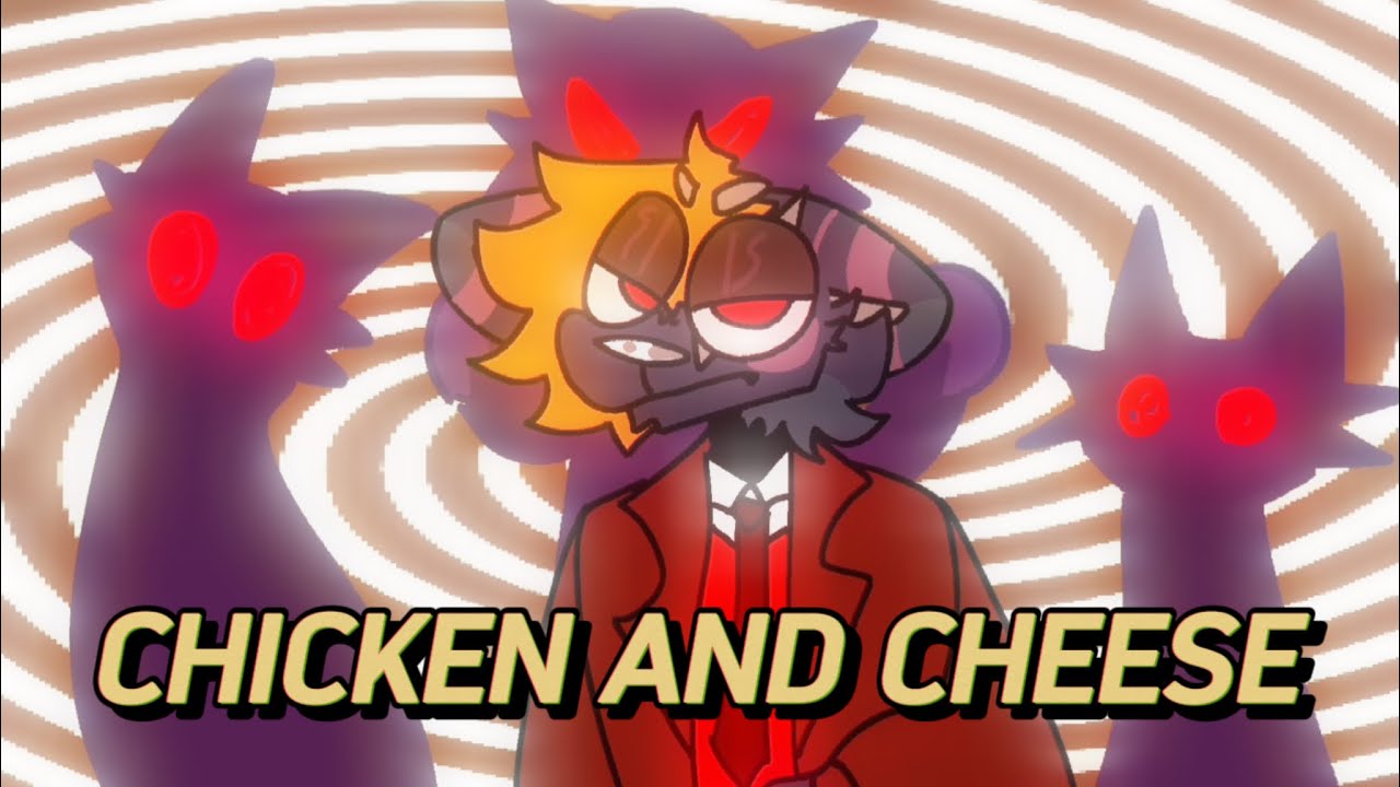Chicken and cheese meme II blood and flash warning - YouTube