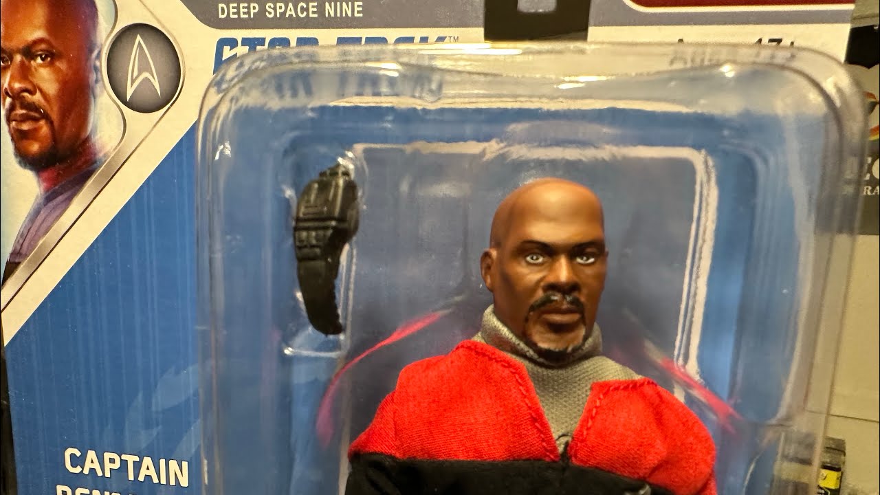 TOPPS/MEGO EXCLUSIVE: STAR TREK DEEP SPACE NINE CAPTAIN BENJAMIN SISKO ...