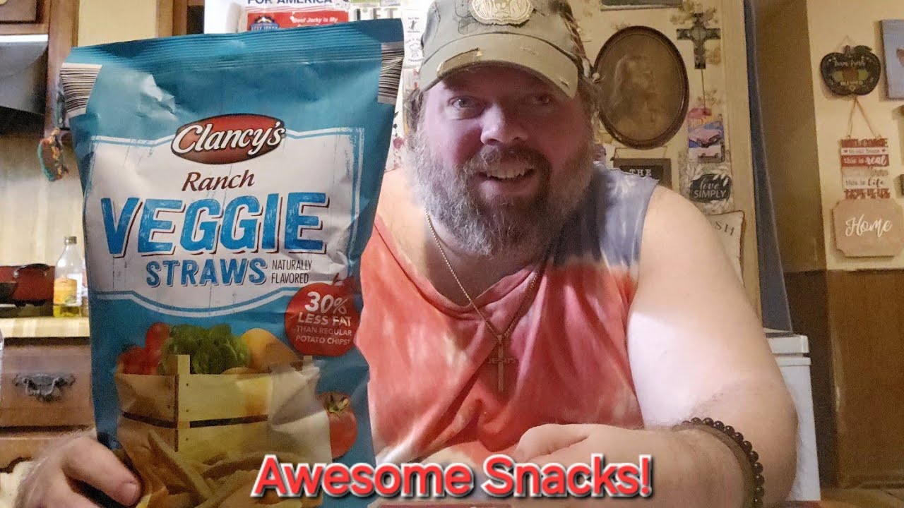 Logan's Awesome Snack Reviews! Featured: Clancey's Ranch Veggie Straws ...