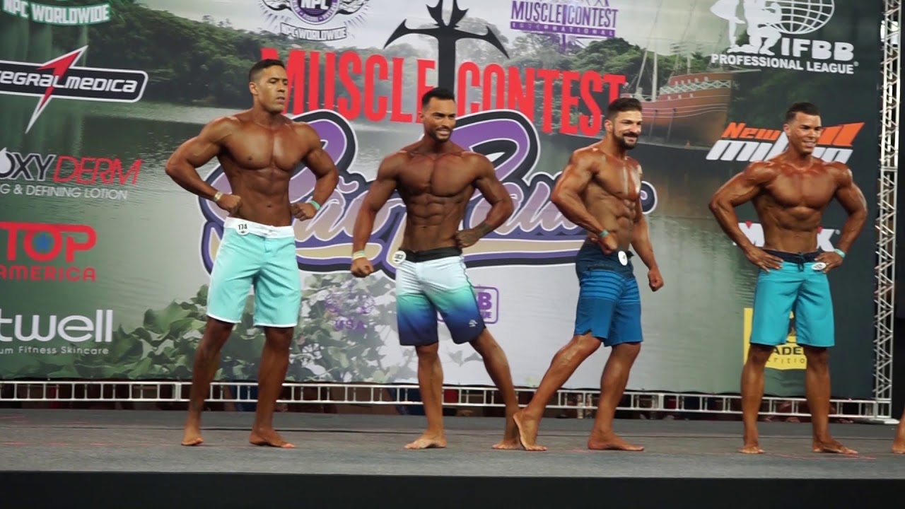 Musclecontest SP 2020 - Men's Physique Estreantes e OPEN - YouTube