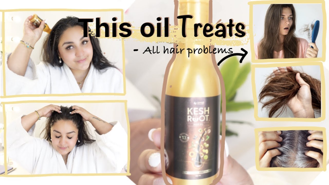 Kesh Root Hair Oil Review | 13 Pure Herbs Ayurvedic Hair Oil For ...