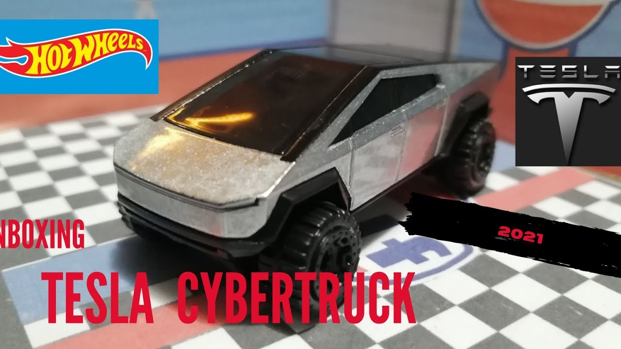 Unboxing Hot Wheels Tesla Cybertruck 3/10 - Hw Hot Trucks 49/250 caja ...