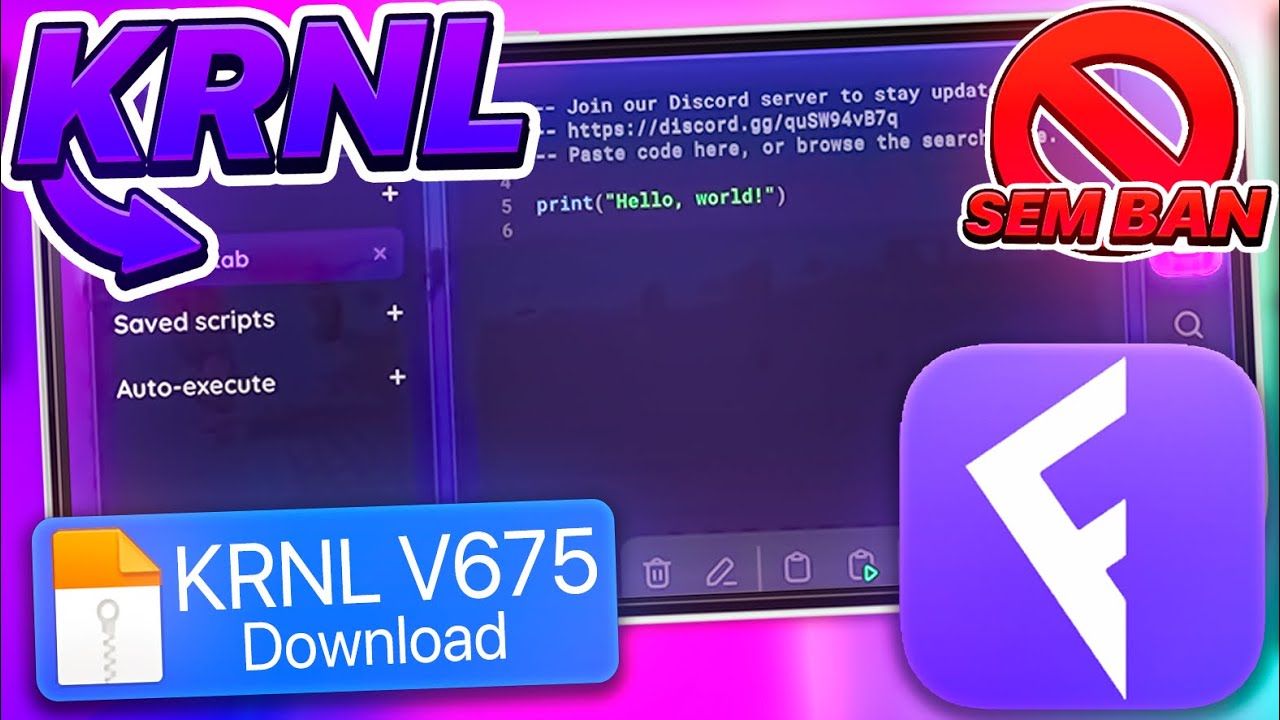 EXECUTOR KRNL SEM BAN PARA CELULAR e PC 2025 | ATUALIZADO ROBLOX MOBILE ...