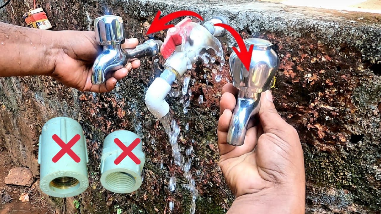 Are You Not A Professional Plumber ! Idea Repair Pvc Pipes When The ...