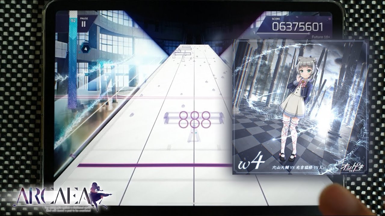 【Arcaea】 ω4 [Future 10+] PURE MEMORY (No background ver.) - YouTube