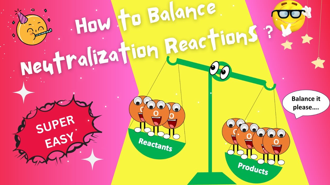 How to Balance Neutralization Reactions ⚖️🤔 | Chemistry Class 10 🧪 ...