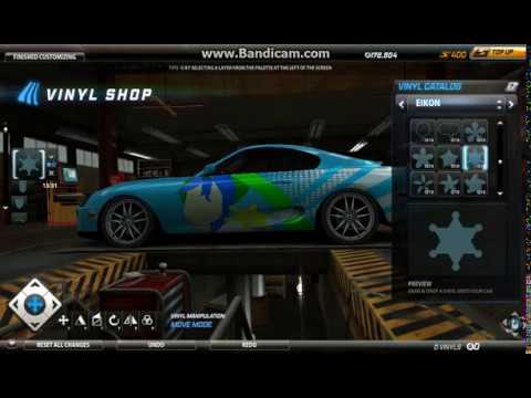 Need For Speed World Anime Art Vinyl : Yoshino \