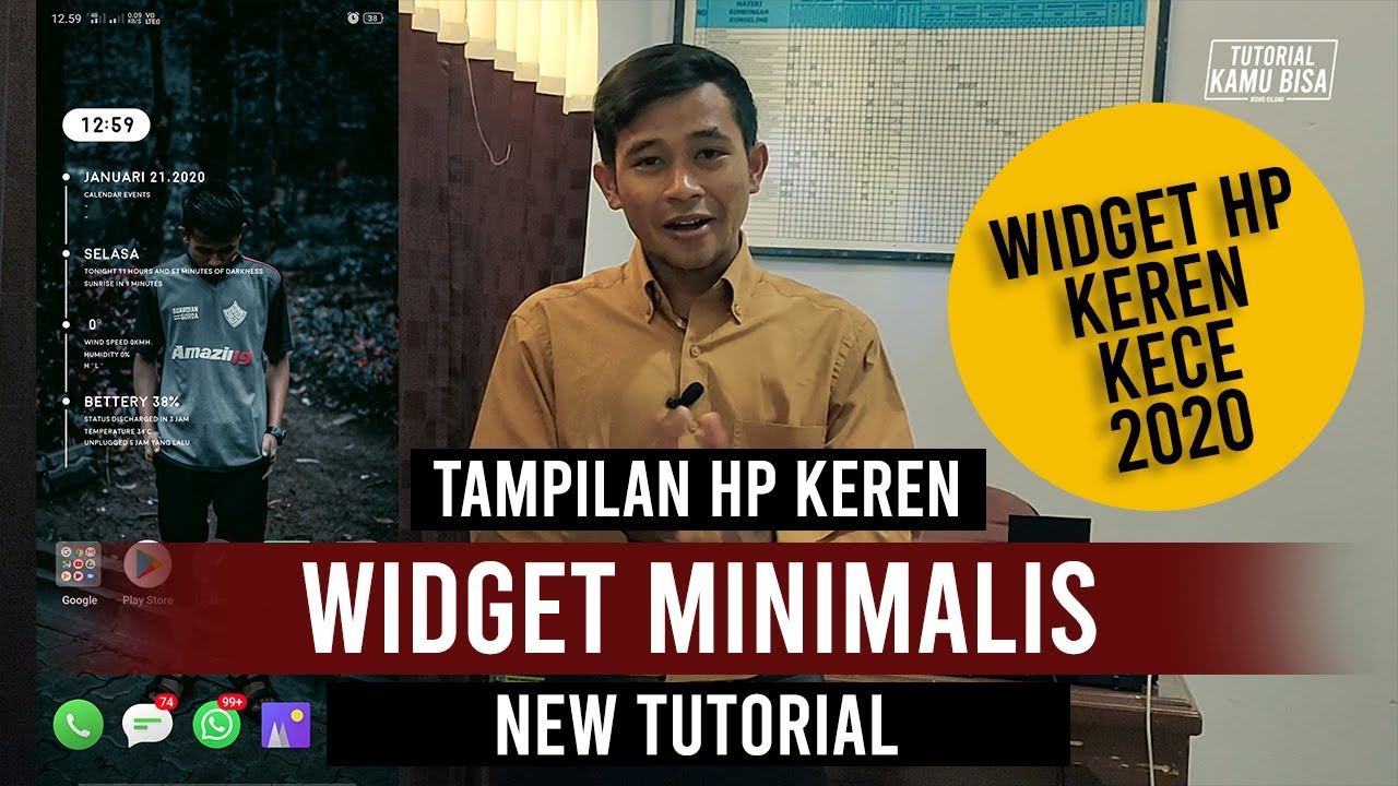 Bikin Tampilan HP Kamu Lebih Kece Dengan Widget Keren | Tutorial Kamu ...