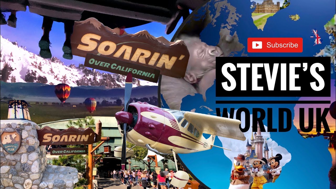 SOARIN OVER CALIFORNIA - FULL RIDE POV DISNEY CALIFORNIA ADVENTURE ...