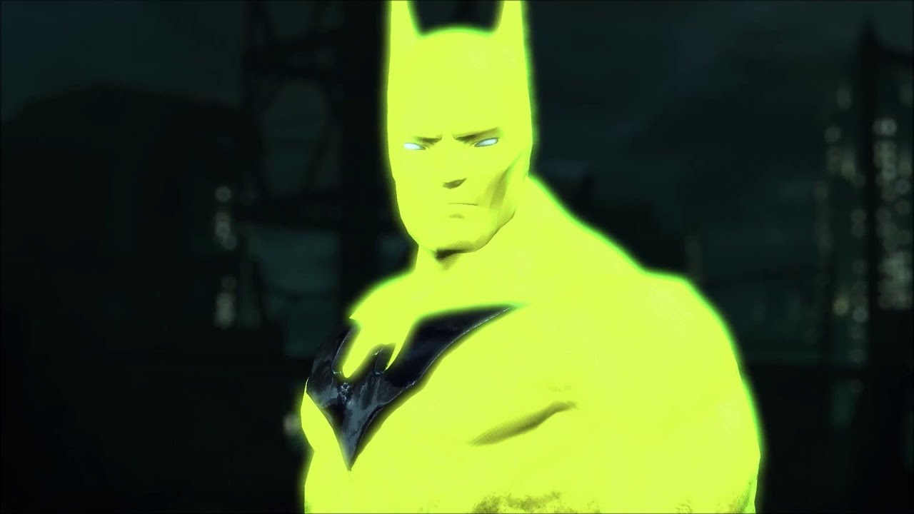 SKIN; Batman; Arkham City; Yellow Batman Beyond - YouTube