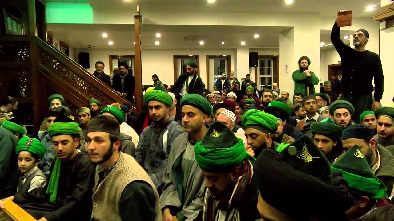 Heavenly Nasheed with Thousands in the Naqshbandi Feltham Dergah - YouTube