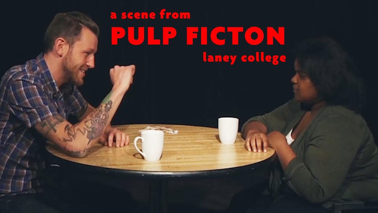Laney College Class Project: Pulp Fiction opening scene - YouTube