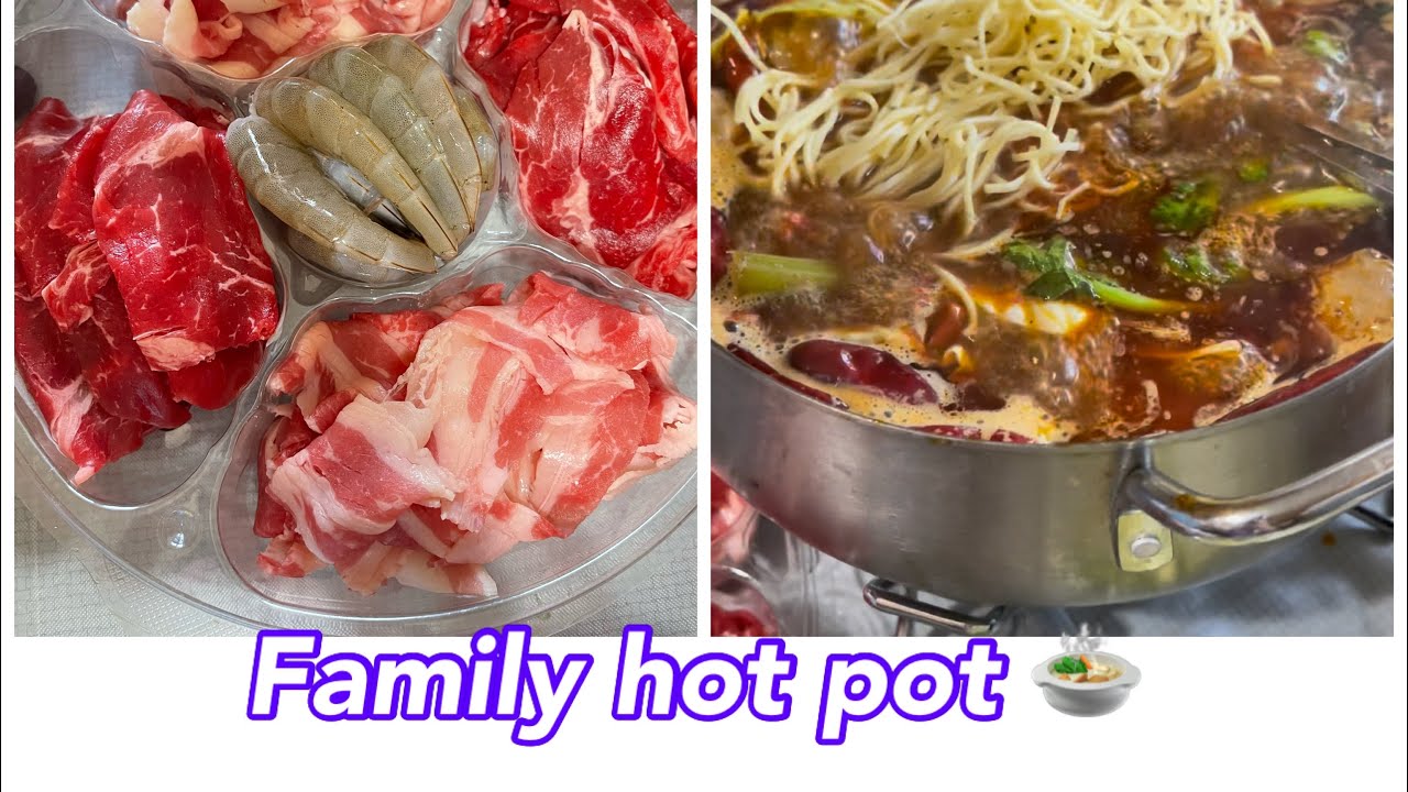 Spicy 🌶️ Hot pot for family ! That’s very spicy 🌶️ and yeah I good ...