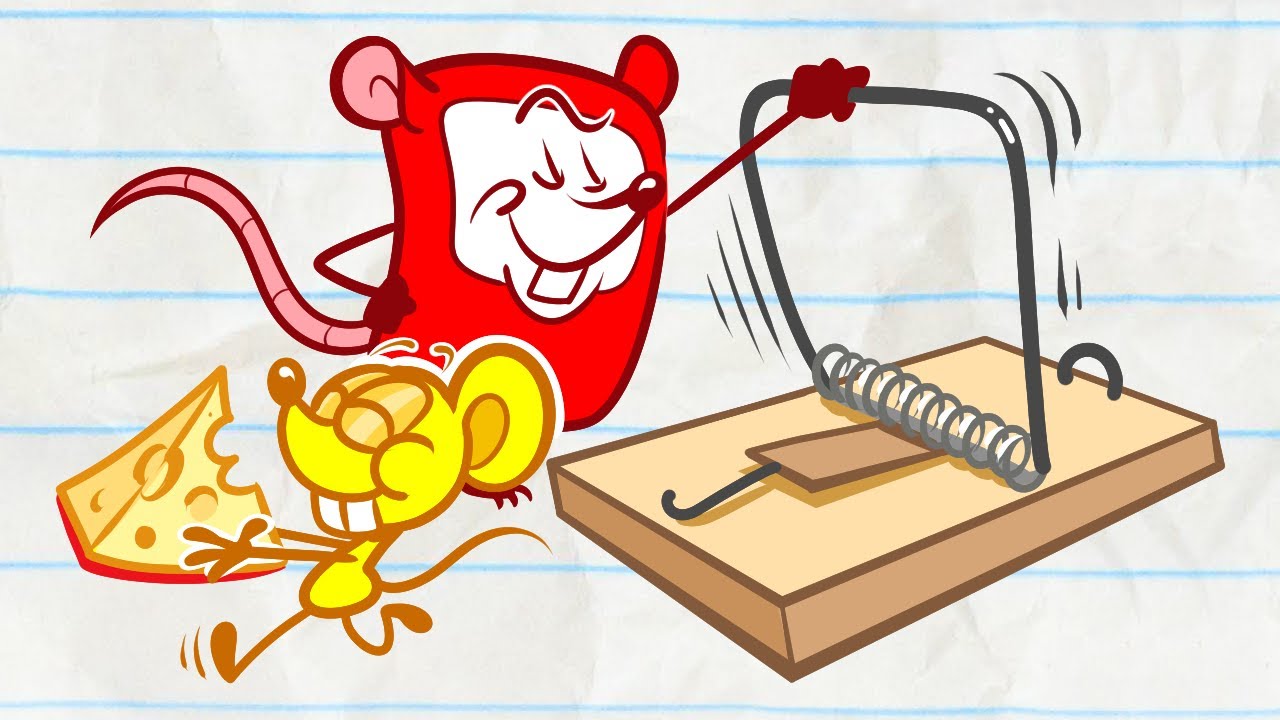 "Chainsaw Mouse-accre" Haunted #Halloween House | Pencilmation Cartoons ...