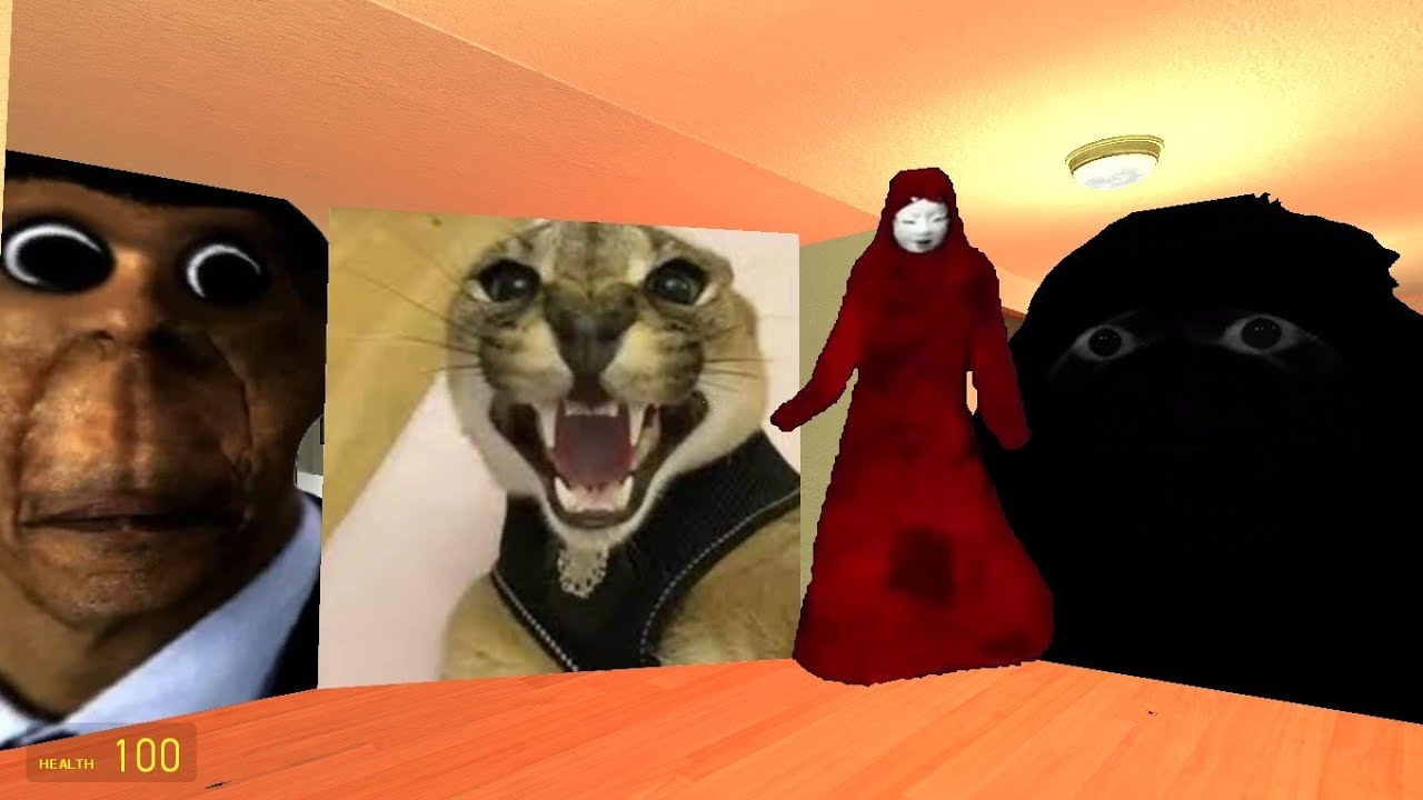 Angry Munci, Floppa, Obunga and Aka Manto Nextbot Gmod - YouTube