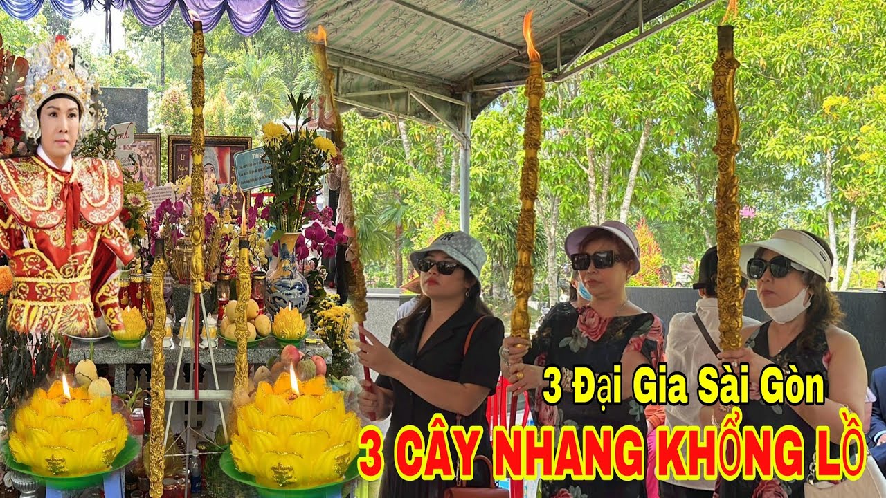 Đại Gia Sài Gòn mang 3 cây nhang KHỔNG LỒ hình Cây Kiếm múa Hồ Quảng ...