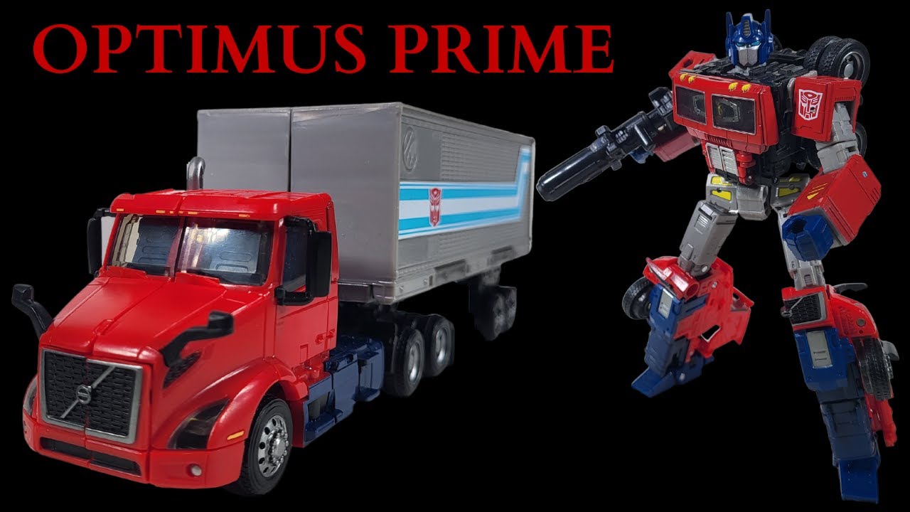 Transformers Generations Collaborative Volvo VNR Optimus Prime - YouTube