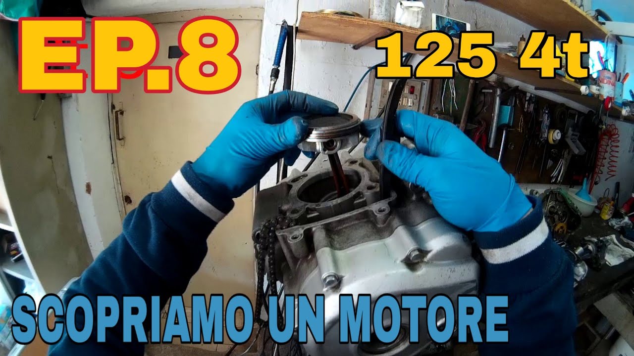 Montiamo un motore 125 4t // Messa in fase [ep.8] - YouTube