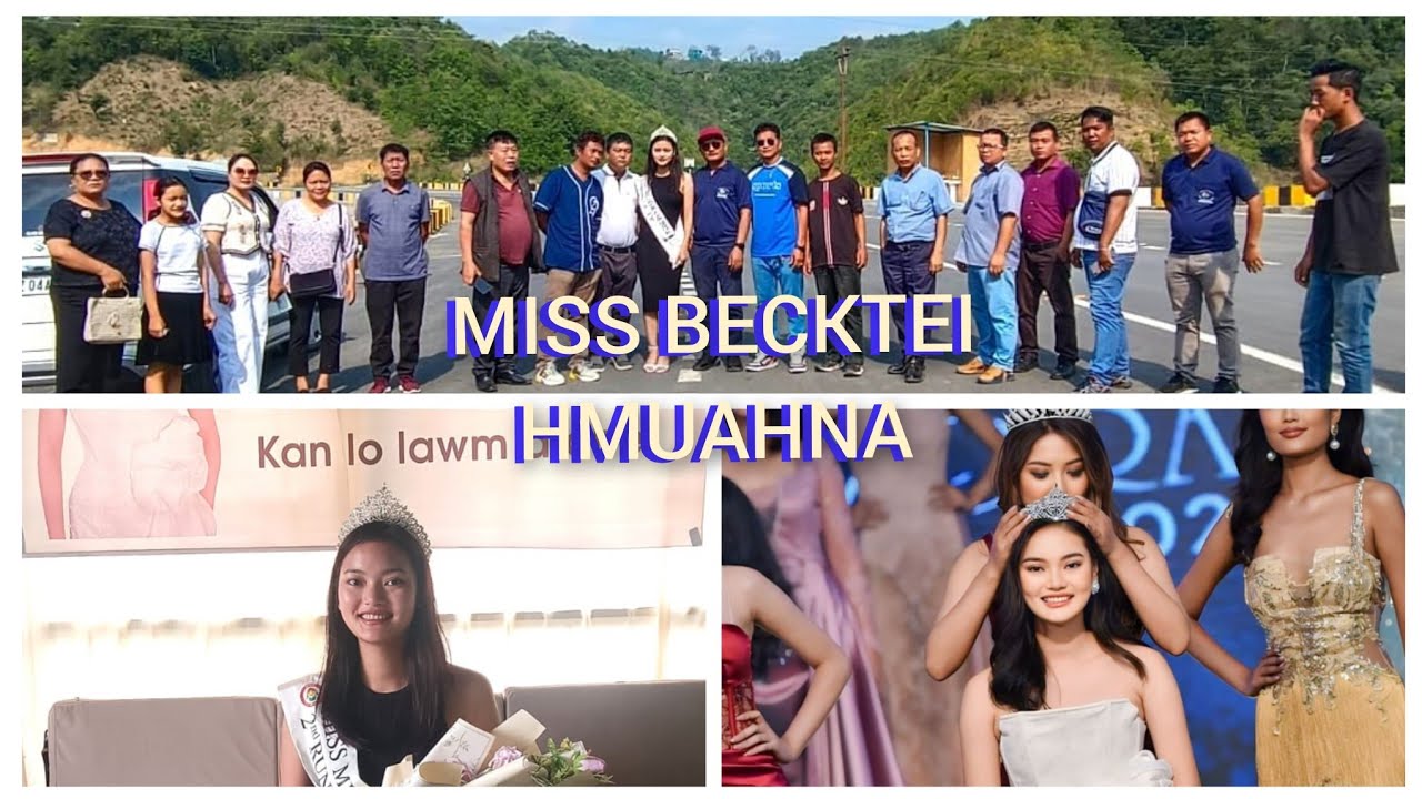 Miss Mizoram 2024 2nd Runners up Rebecca Zothanpuii An Veng ten an lo ...