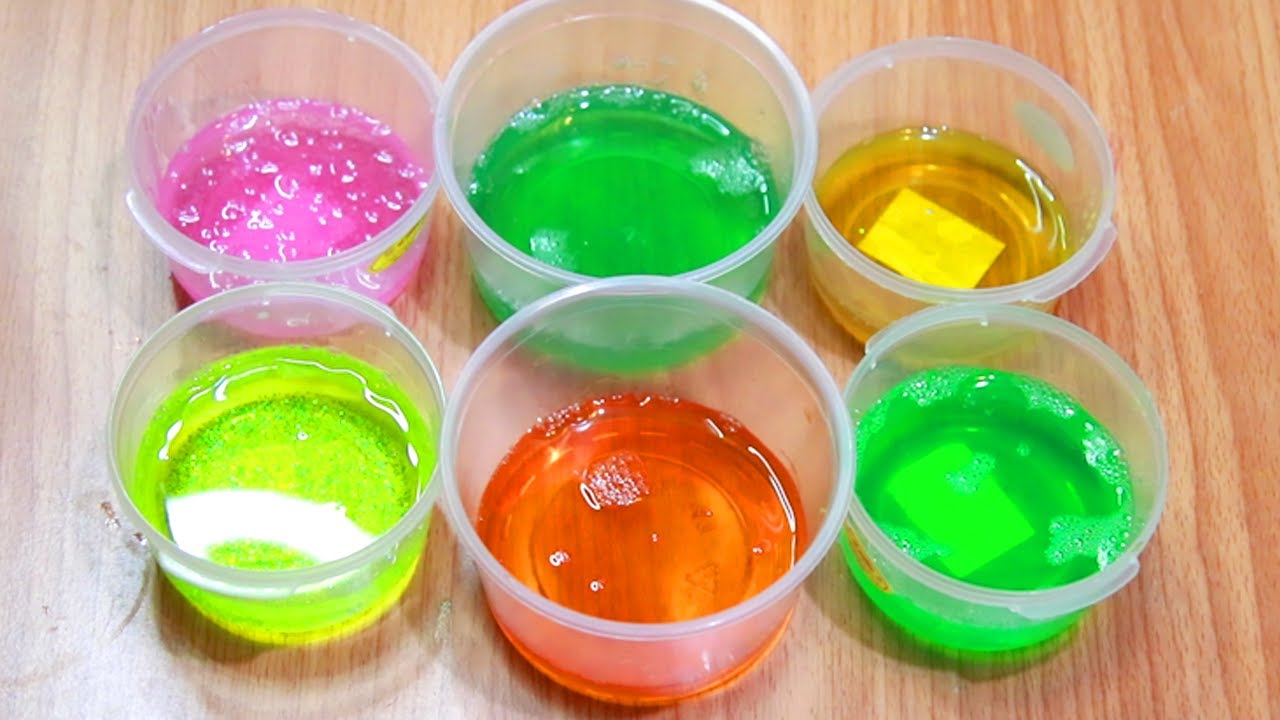 Old slime Mixing - ASMR Slime - satyisfy video - YouTube