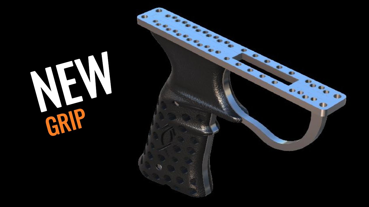 3D Design Wooden Speargun Handle Grip - YouTube