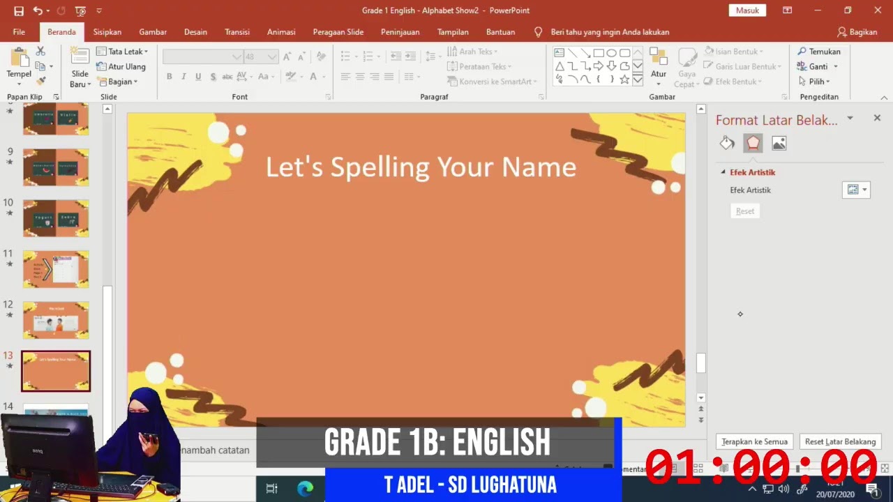 Grade 1B: English - YouTube