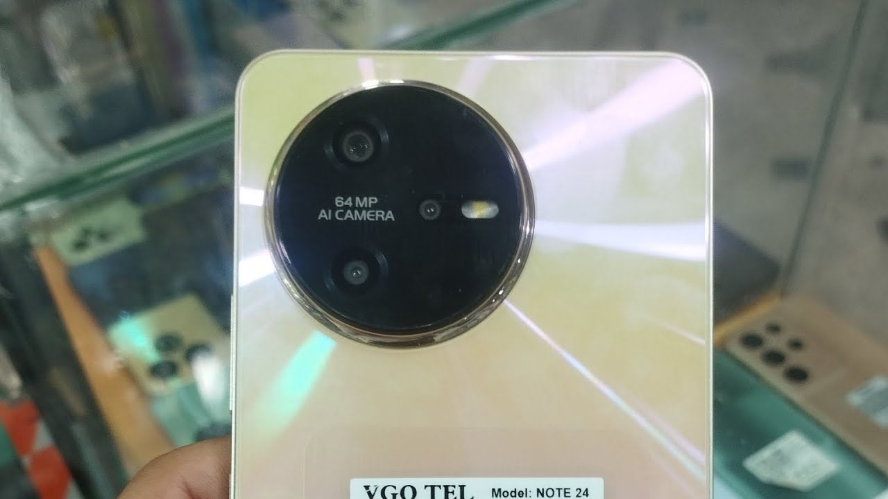 VGO TEL model note 24 best and very good camera phone in Pakistan - YouTube