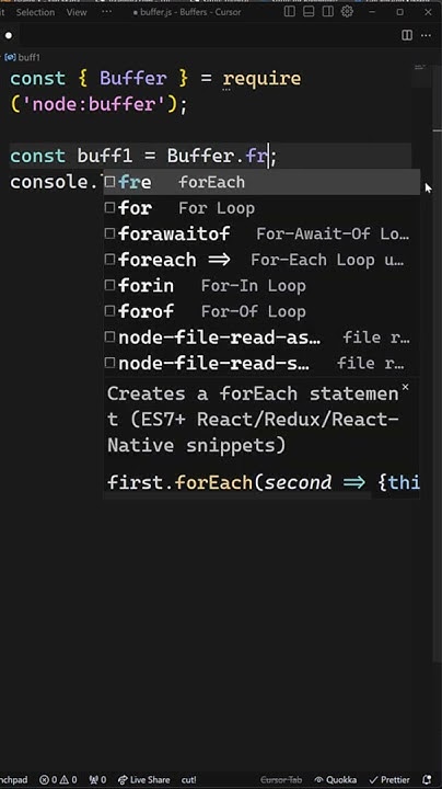 Buffer Alloc method to allocate memory using Nodejs - YouTube