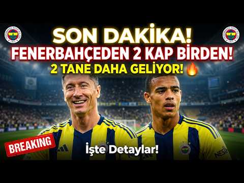 SONDAKİKA Fenerbahçe'den 2 KAP Birden! 2 Tane Daha... İşte Detaylar!