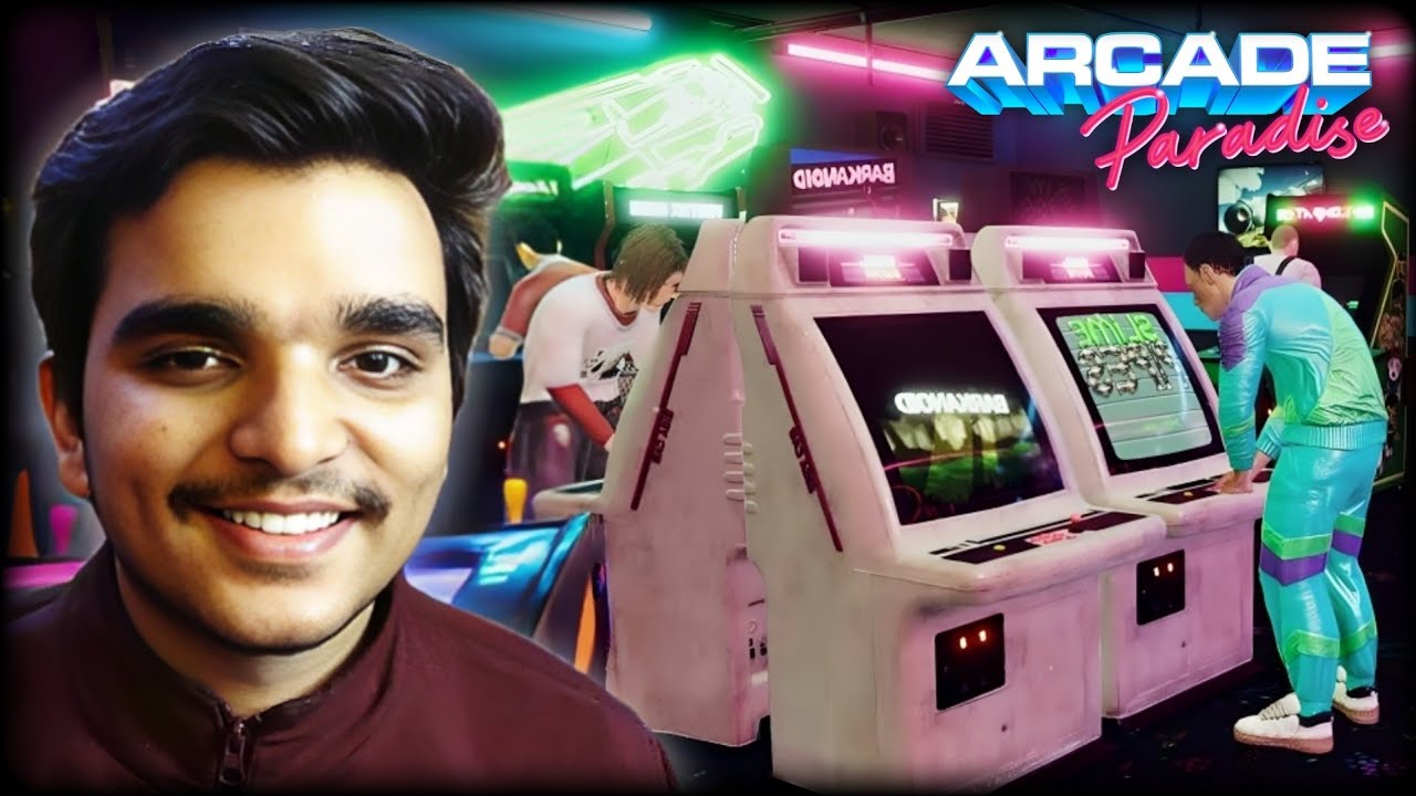 I OPENED MY NEW ARCADE SHOP !! (ARCADE PARADISE IN HINDI ) - YouTube