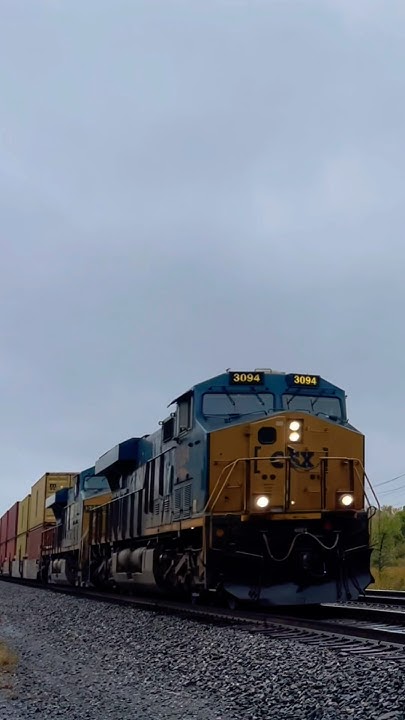 CSX 3094 out in front - YouTube