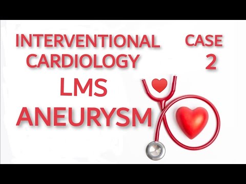 INTERVENTIONAL CARDIOLOGY ♥️ 👉 LMS ANEURYSM - YouTube