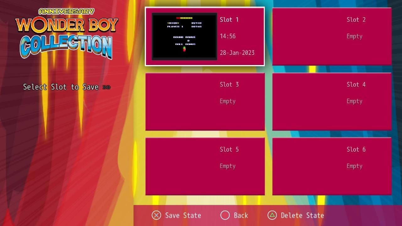 Wonder Boy Anniversary Collection Wonder Boy master System Gameplay ...