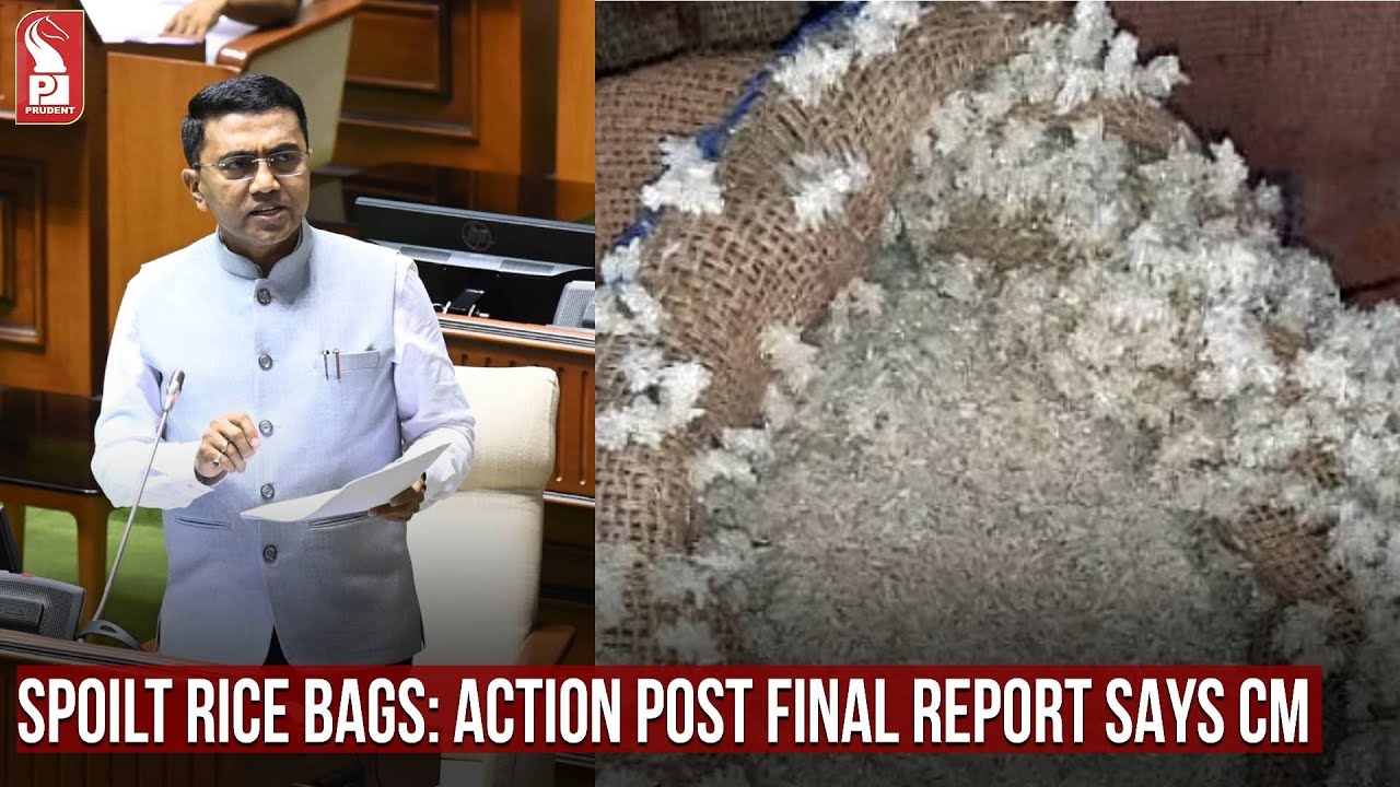SPOILT RICE BAGS: ACTION POST FINAL REPORT SAYS CM - YouTube